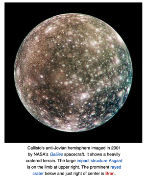 callisto surface gravity